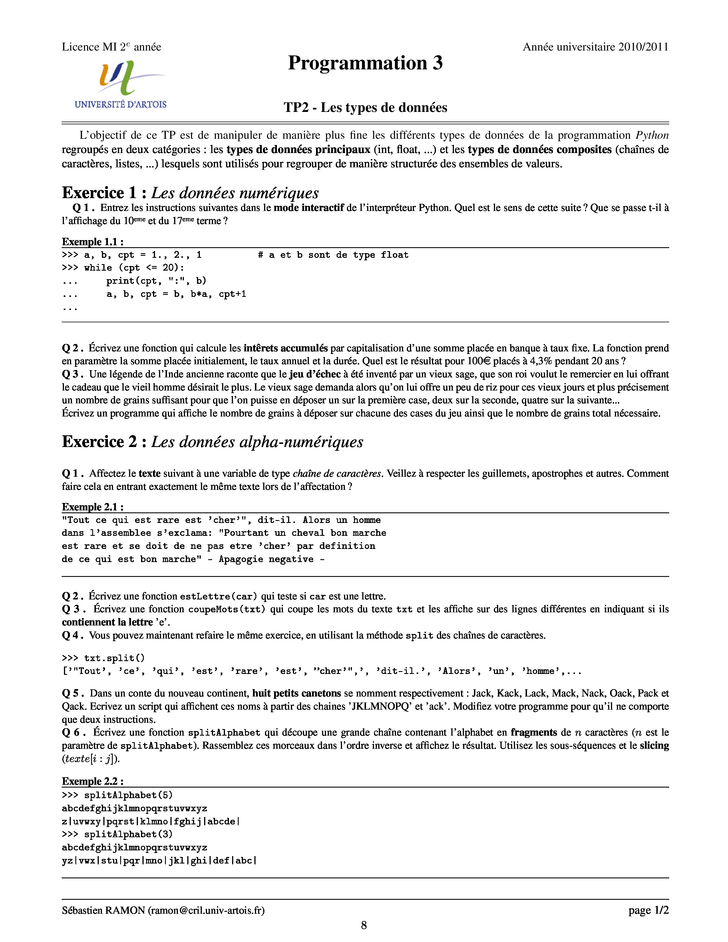 Sébastien Ramon, PhD in Computer Science