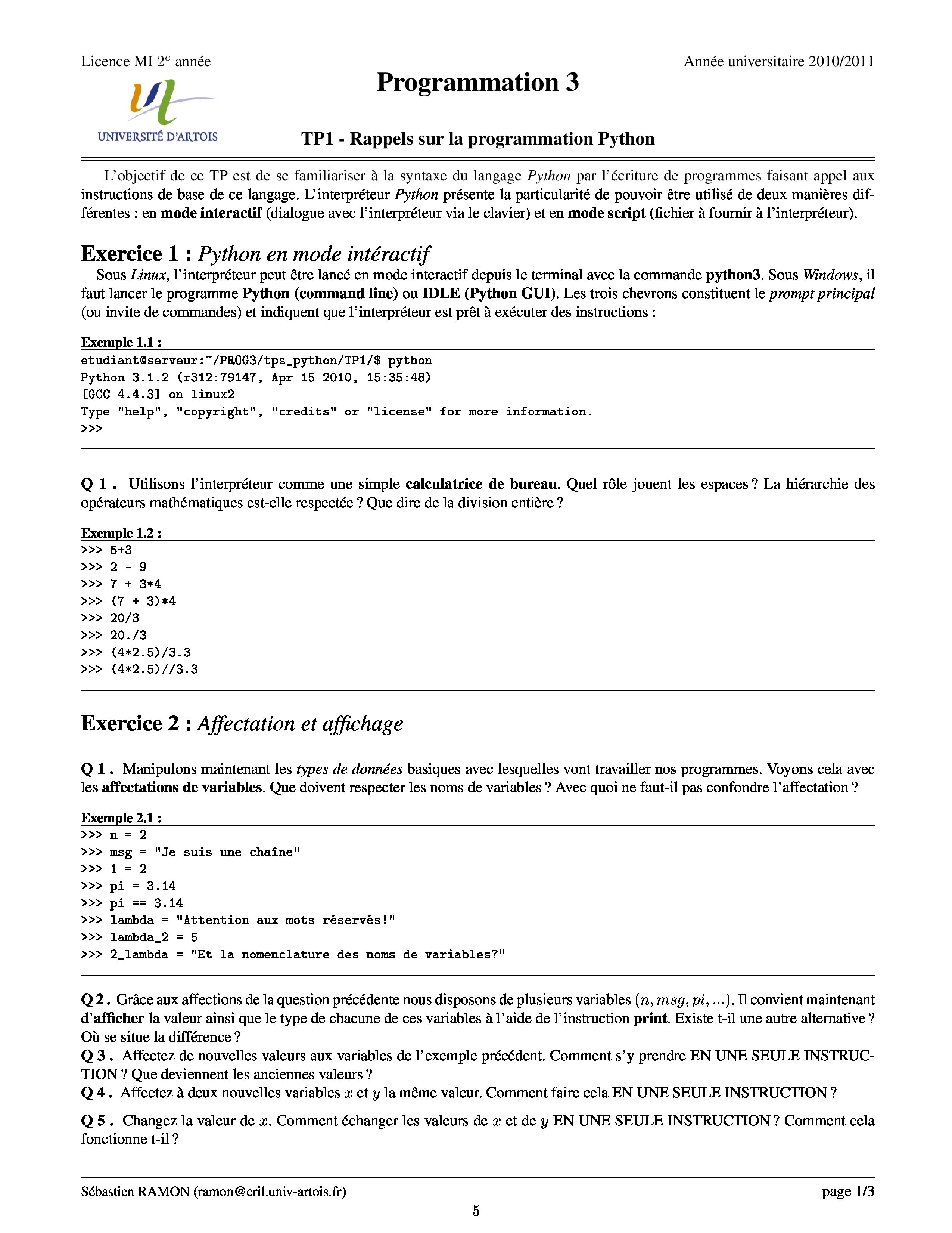Sébastien Ramon, PhD in Computer Science